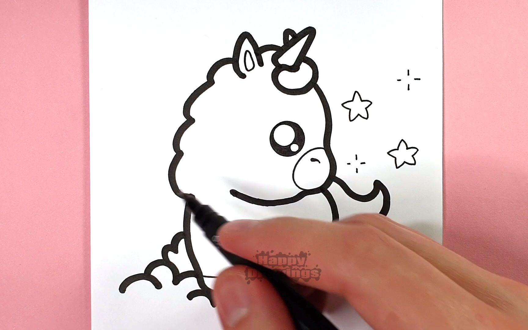 画画小白轻松上手!教你5分钟画出超可爱的神奇动物【快乐绘画Draw】