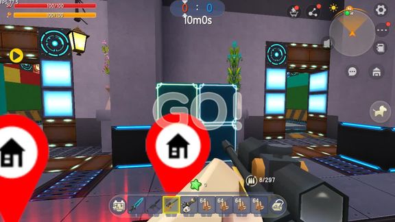 迷你世界对战一场真正的对战