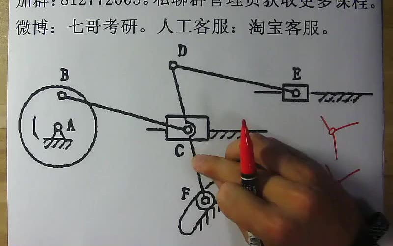 上海交通大学机械设计基础专题班视频试听课科目代码809(七哥考研)