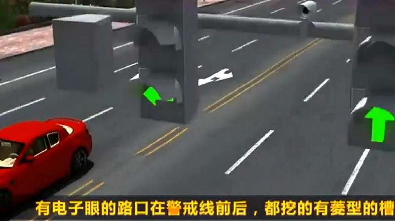 了解一下红绿灯拍照原理,平时多注意