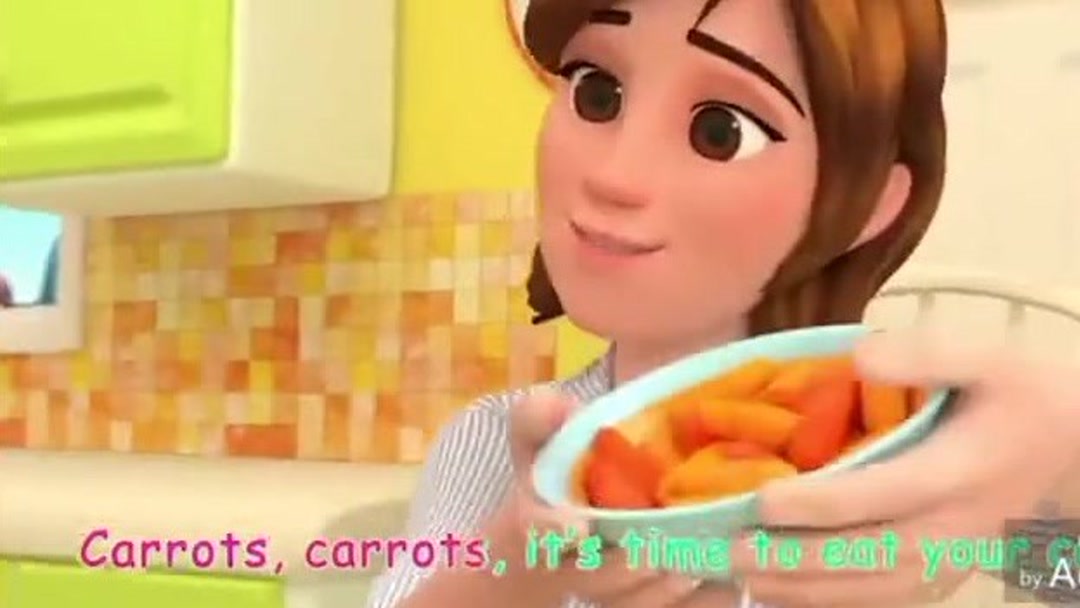 宝宝早教动画:小宝宝吃饭香香,还有布娃娃可以玩