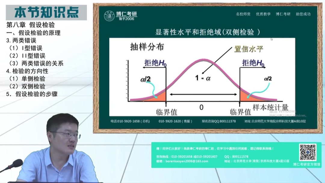 心理学考研强化课程视频之心理统计学-辛老师