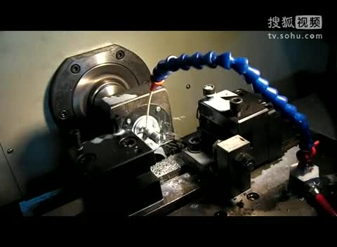 自动后送料数控车床/数控仪表车床--料箱后送料跟刀架车长轴