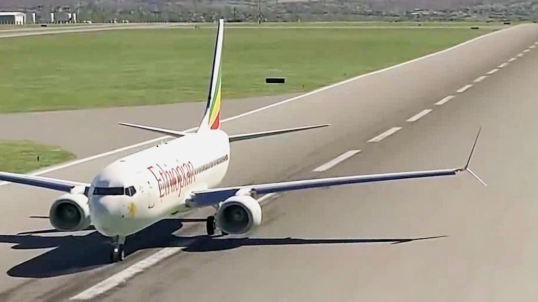 史上最牛动画模拟:埃航空难全过程,客机坠毁前速度达到近700KM