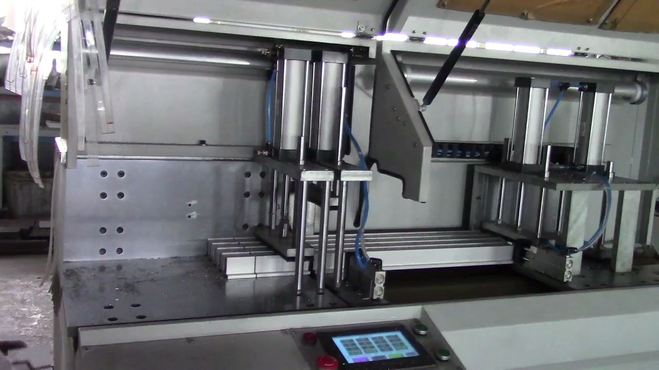 DS-A400液压切铝机-低噪音伺服送料铝材下料机-新款三代机