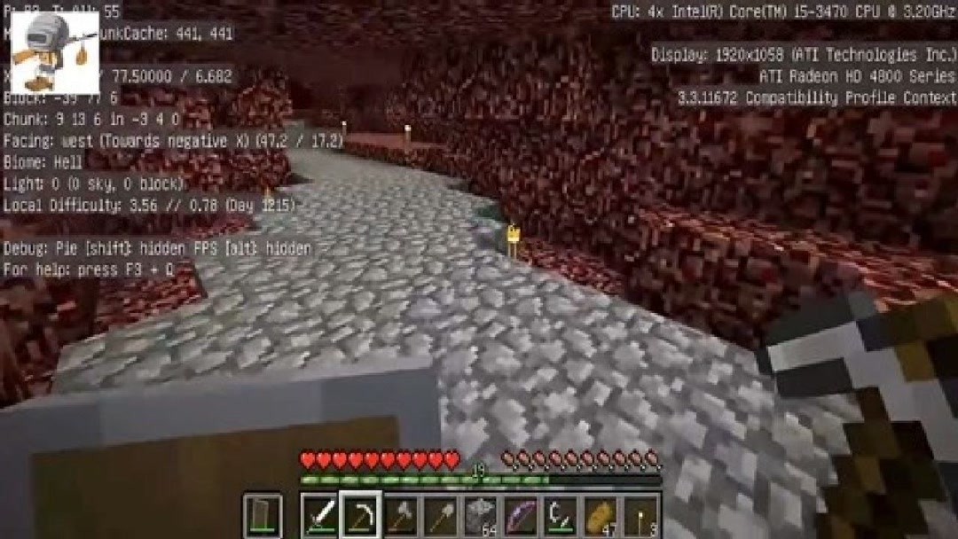 游戏我的世界:要去这个坐标点去找一波了!