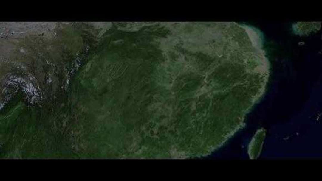 大一男生一人画出半个城建筑地图