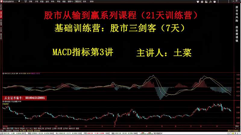 散户学会分析,股市实战高手,讲解MACD指标踏准股市节奏的窍门