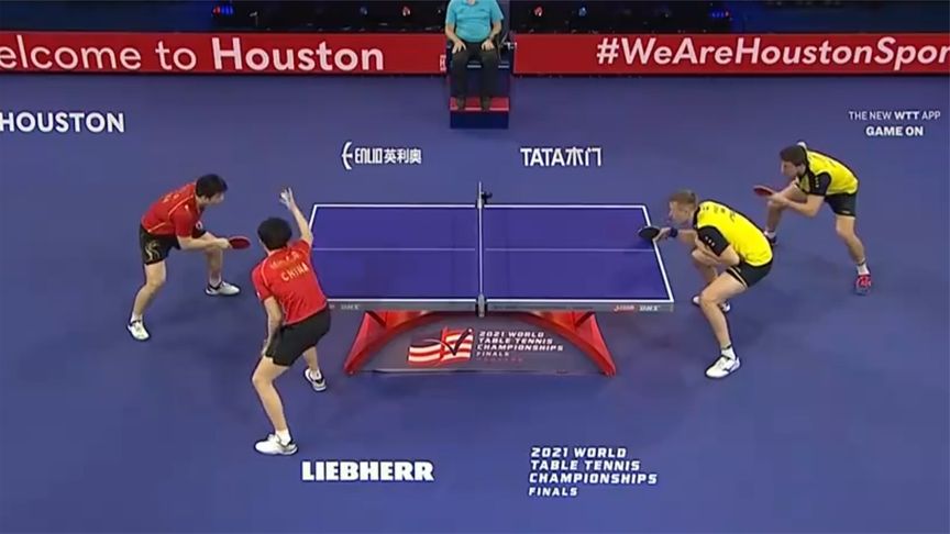 遗憾!休斯敦世乒赛:樊振东王楚钦遭瑞典组合逆转 无缘男双4强
