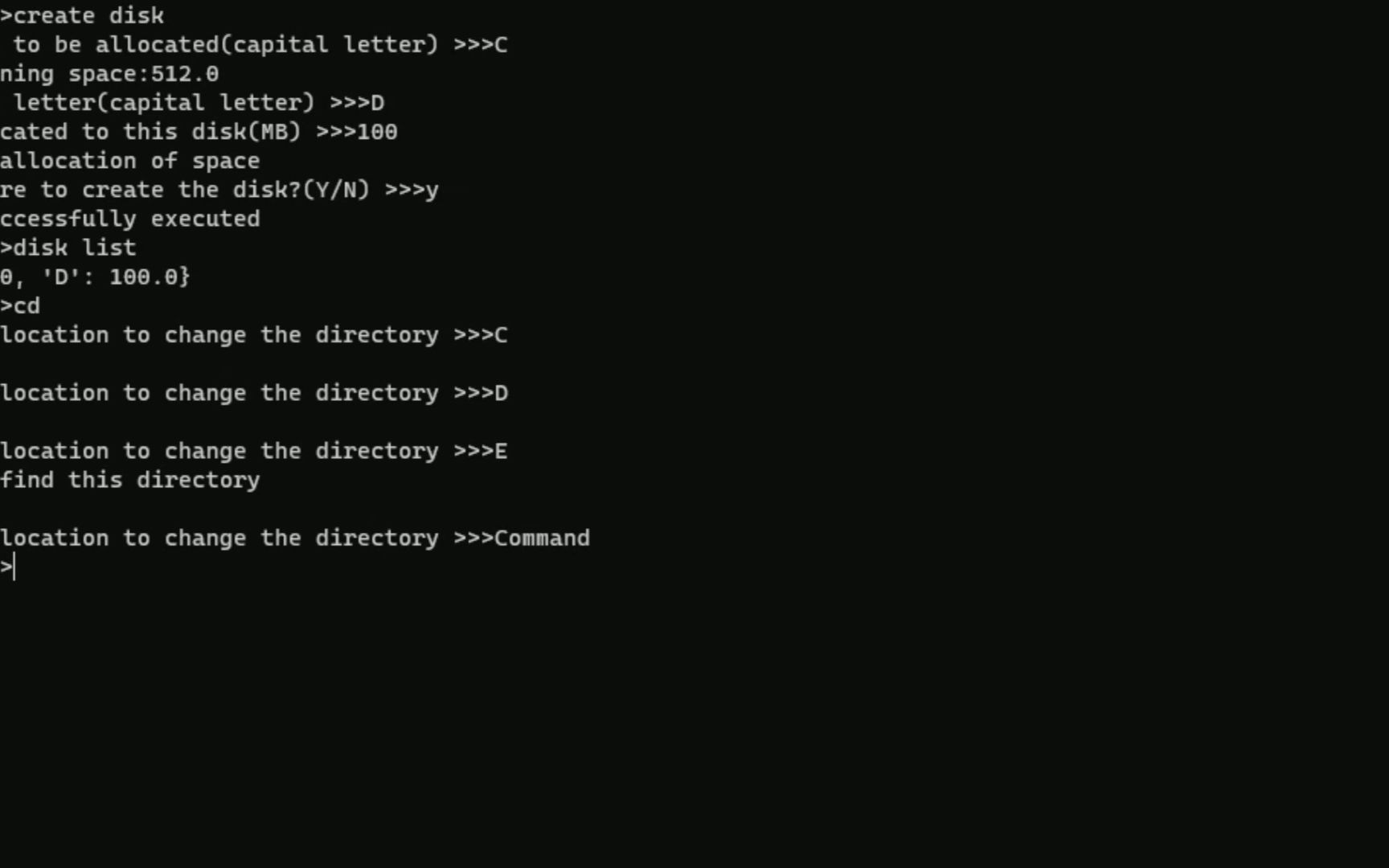 FY-DOS cd功能更新!