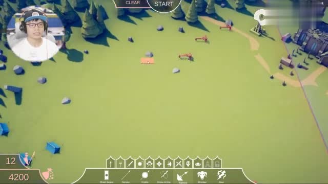 三三制永远的神!遗迹关卡速通01丨全面战争模拟器丨红箭红