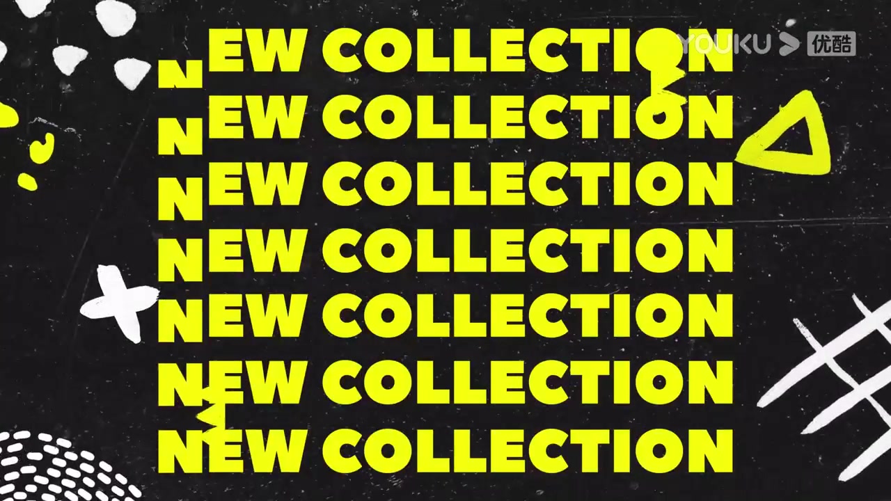 双11或黑色星期五等购物节主题的潮流宣传片AE模板