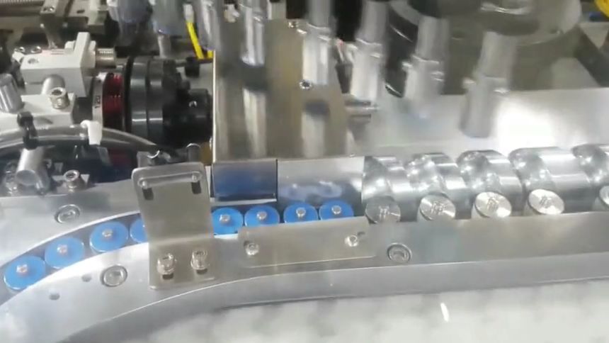 牛B的非标自动化之电池生产线