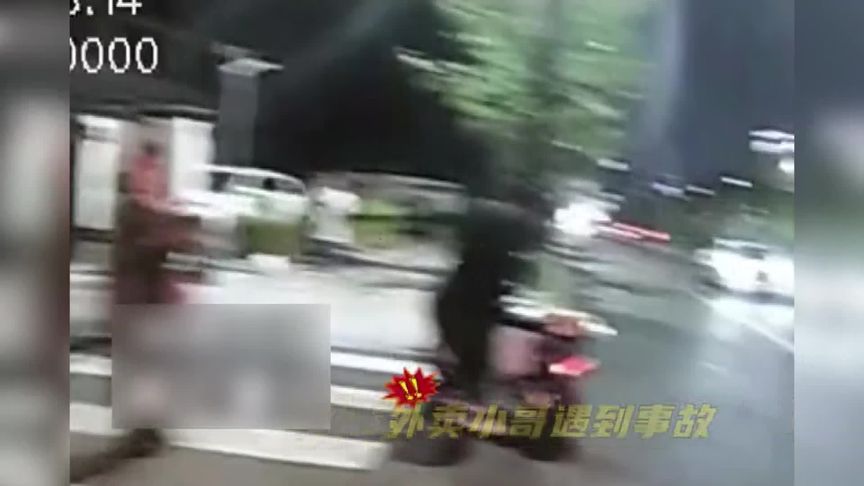 听障外卖员出事故受伤,交警充当外卖员送餐,顾客的回应同样暖心