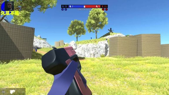 战地模拟器:队友的一颗核弹下去直接结束游戏,这赢的也太快了