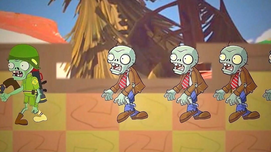 这才是标准的植物大战僵尸动画片呀