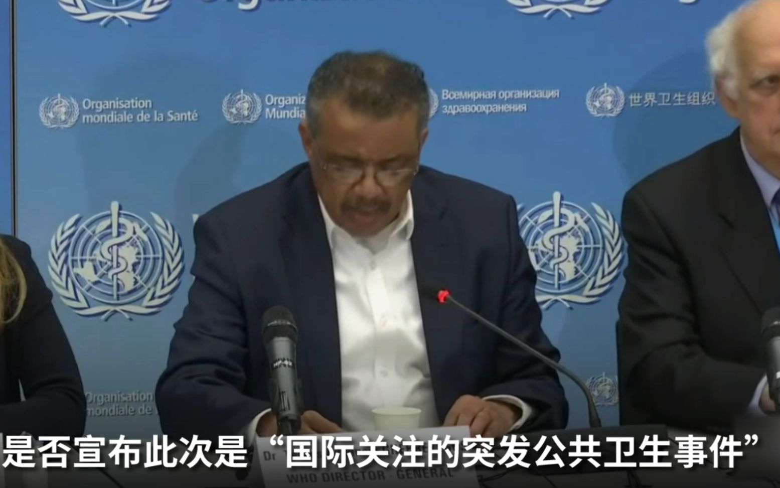 世卫组织:推迟决定新型冠状病毒是否为“突发公共卫生事件”