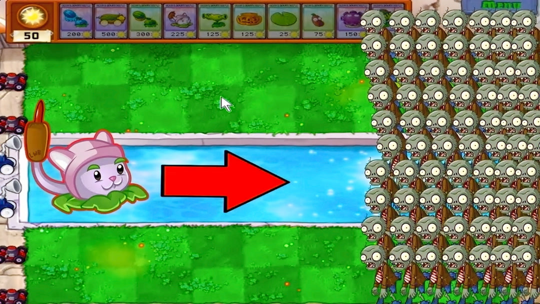 植物大战僵尸:大哥级别猫尾草,吊打全场僵尸!铁桶矿工都是弟弟