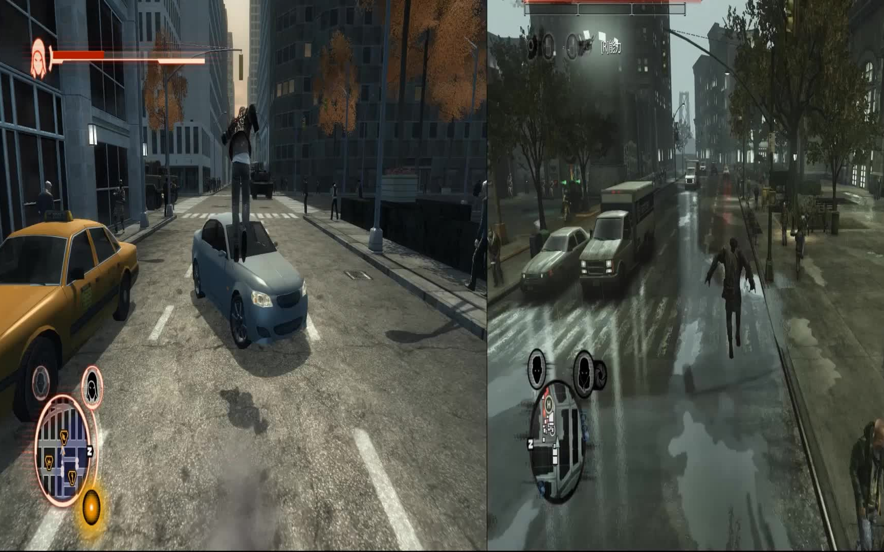 虐杀原形VS虐杀原形2