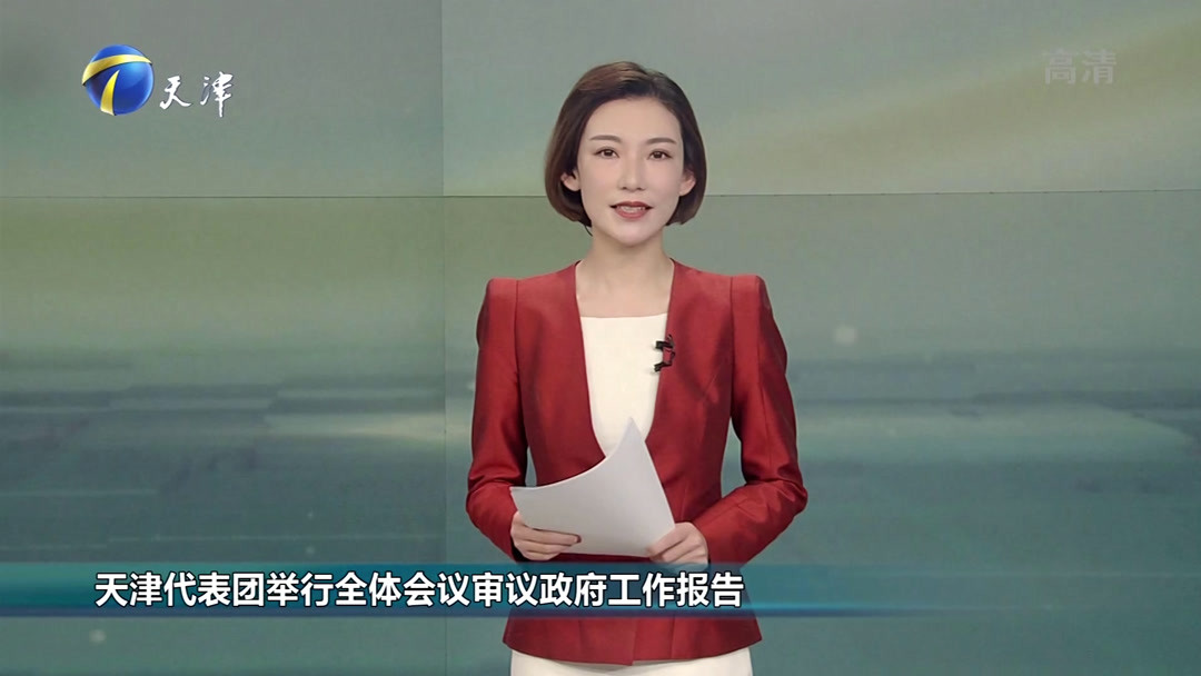   天津代表团举行全体会议审议政府工作报告