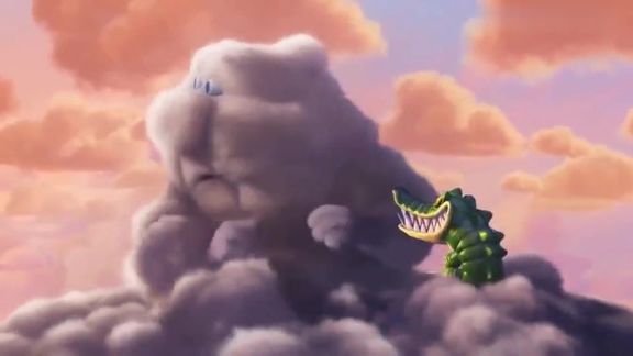 皮克斯的有趣动画短片,创造生命的云朵