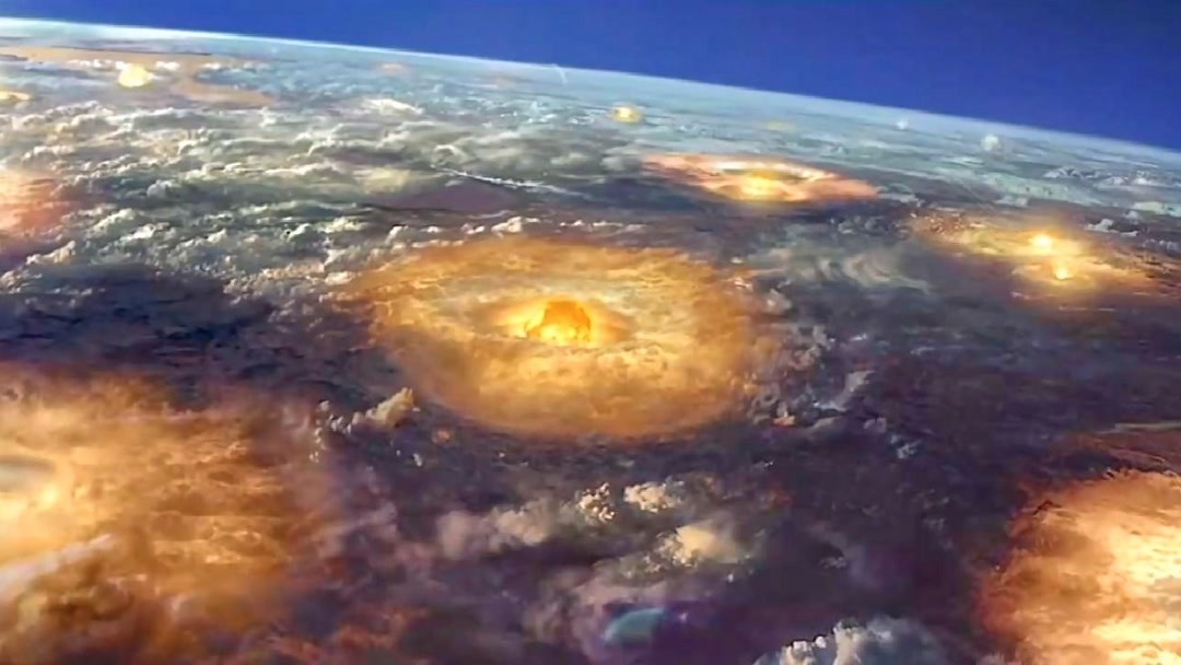 感受核弹的爆炸吧,假如发生了人类会怎么样?能逃过吗?