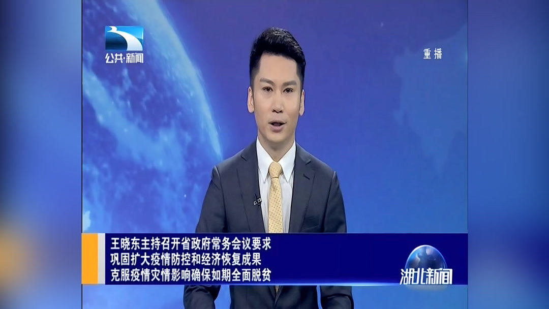 王晓东主持召开省政府常务会议要求