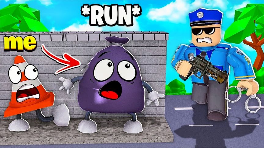 Roblox捉迷藏模拟器:在客厅把警察耍的团团转!小飞象解说