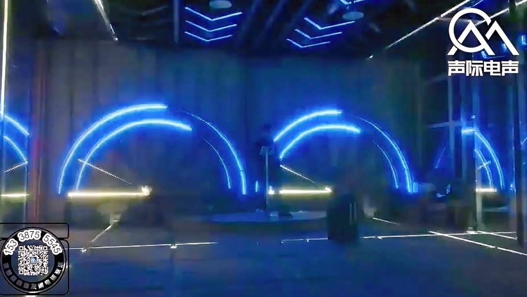 专业设计健身会所 动感单车房 智能灯光音响 声光同步 工程装修