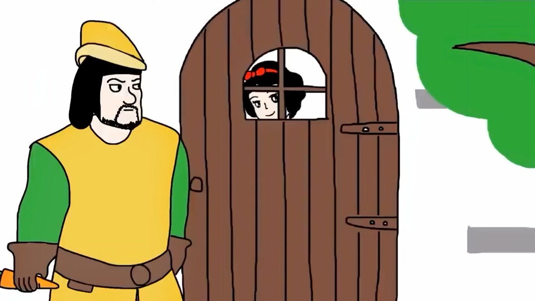 反转动画,童年女神画风突变,彪悍的白雪公主不在需要王子