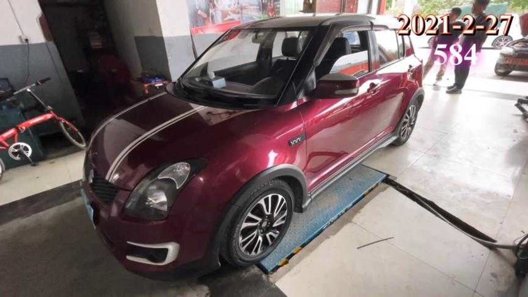 14年自动铃木雨燕,3.76万拿下,安大侠带广州网友买车