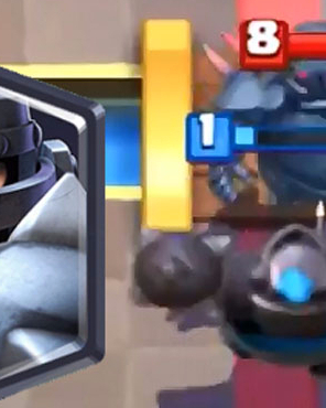 能承受皮卡超人4下普攻!《皇室战争》超级骑士单挑满级卡演示