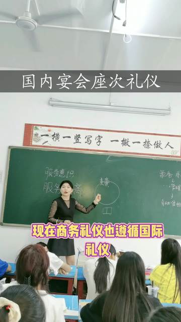 商务礼仪之中餐宴请座次礼仪,商务礼仪讲右为尊,政务礼仪讲左为尊,...