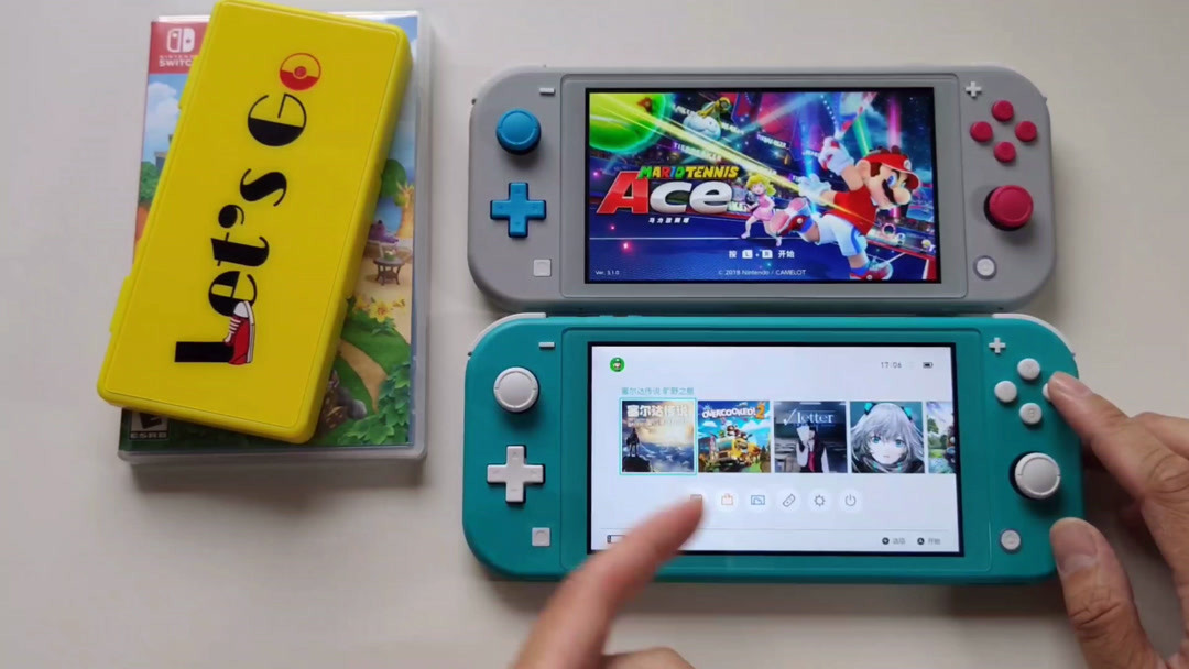 收了两台switchlite,聊聊正版和破解的那些事