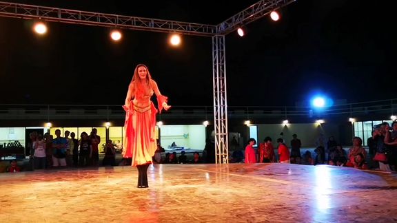 阿拉伯舞娘 沙漠之花 肚皮舞