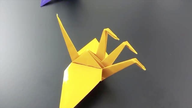 宝宝学折纸:3头千纸鹤折纸教程,你喜欢的折纸这里都有!