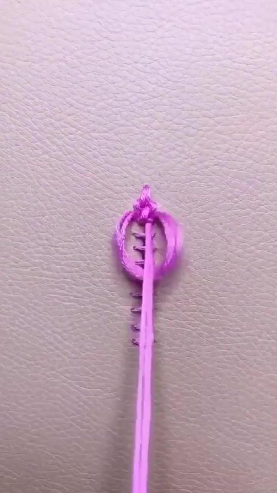 针线活常用的几种针法,太棒了!