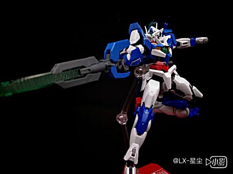 【星尘】理想中的机体:00Q 万代RG 高达 00Q 拼装模型 敢达 能天使 ...