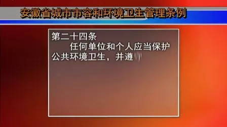 含山城管公益系列宣传片之公共卫生