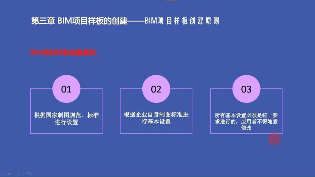 工程施工BIM项目样板的创建流程