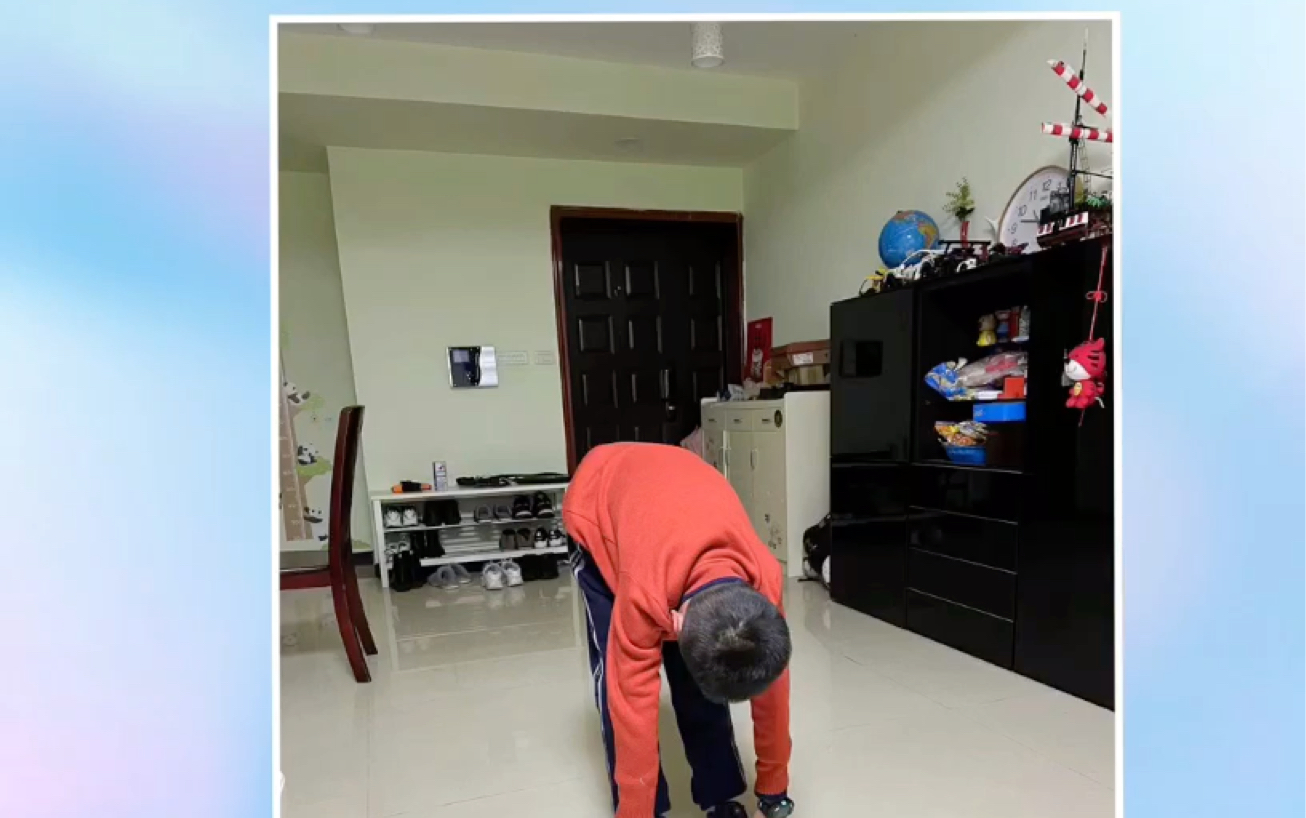 儿子寒假体育锻炼集锦