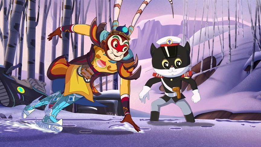 动画电影《我们的冬奥》定档明年1.15 经典国漫形象.