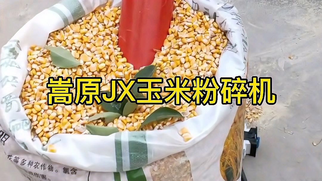 小型家用玉米粉碎机,一人操作,出料细度可天,家家户户养殖必备