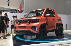 曝光 | 六轮小皮卡!宏光MINI改装版亮相成都车展