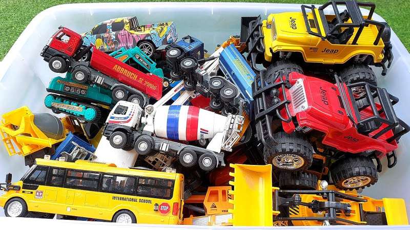 儿童彩色汽车创意玩具模型 认识交通工具