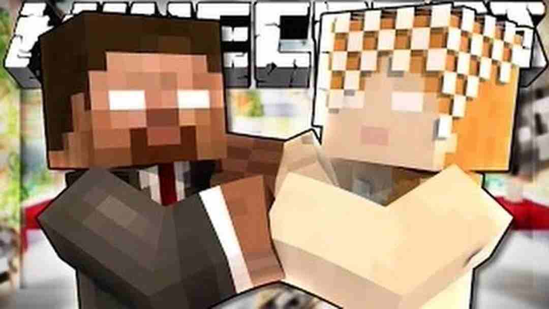 吉格斯 Minecraft 我的世界 假如Herobrine和Alexbrine结婚