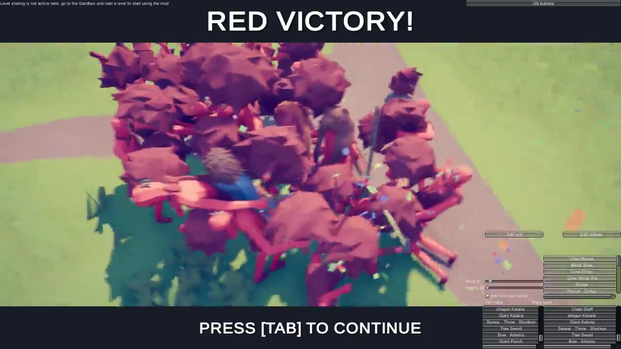 全面战争模拟器 刺客2人组VS所有兵种! 凡人之躯与神并肩