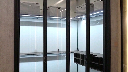 灵动折叠门#高端定制#折叠门#极简轻奢#推拉门