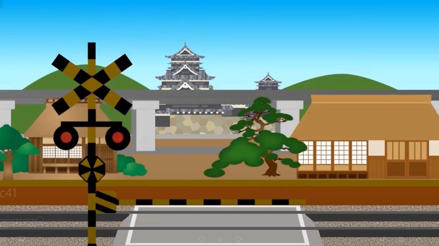 儿童铁道动画剧场 会功夫的小火车