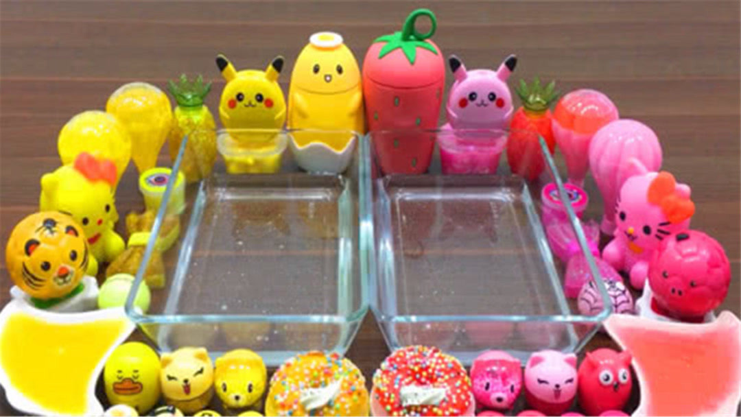 DIY史莱姆教程,无硼砂无胶水,超治愈创意史莱姆教程,超棒